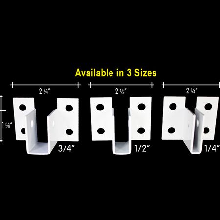 Sooper ''U'' Brackets | Sign Mounting Hardware | Image One Impact in ...