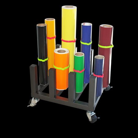 HD Mobile Rack 3'' Core | Media Racks | Image One Impact in Foothill Ranch